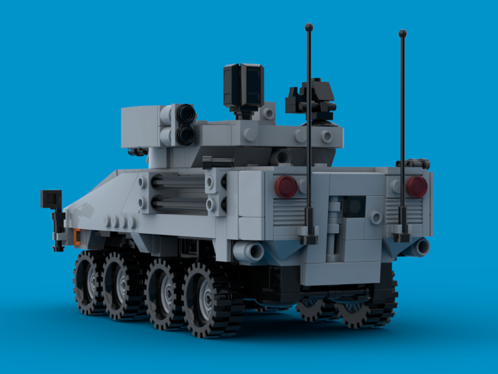 Lego Moc Infantry Fighting Vehicle By Somerslego Rebrickable Build
