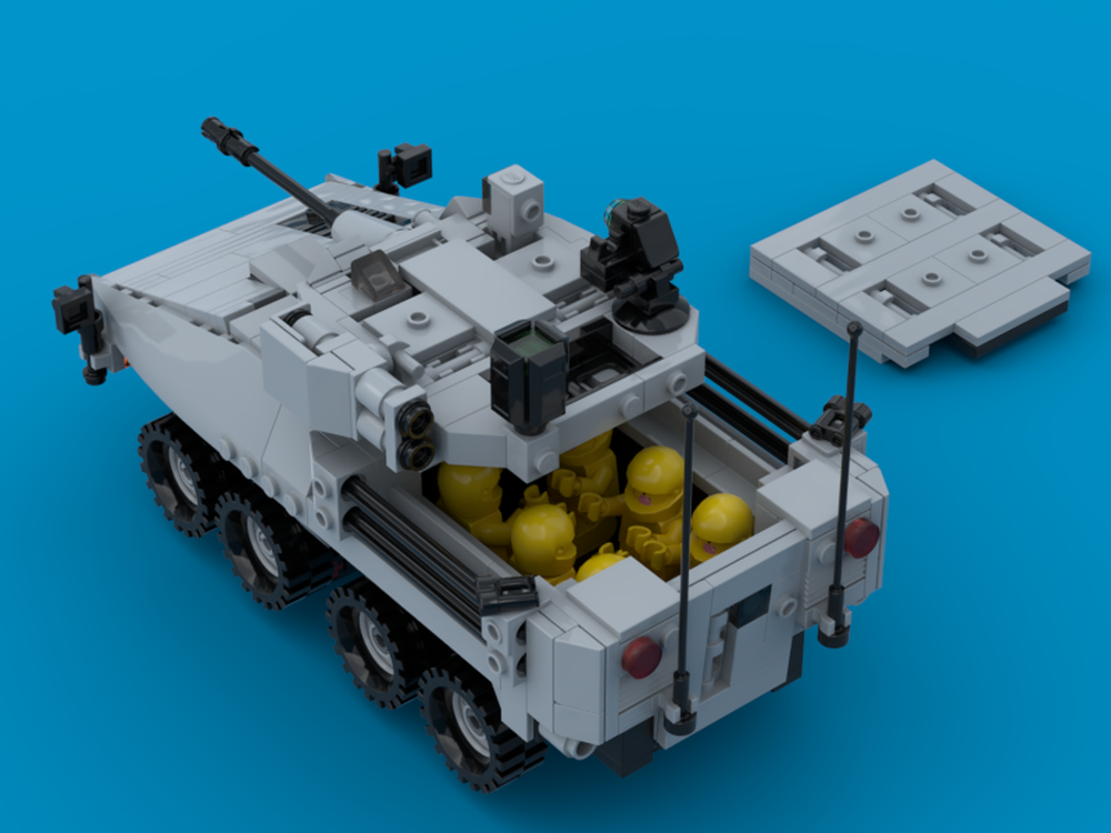 LEGO MOC Infantry Fighting Vehicle by Somerslego | Rebrickable - Build ...