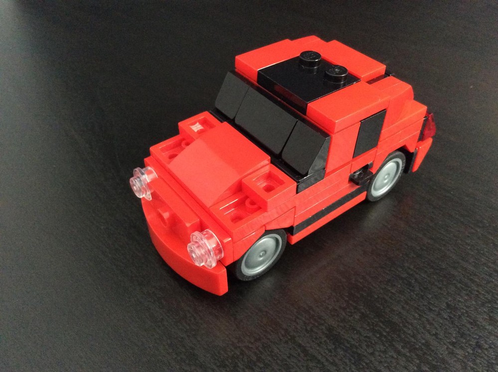 LEGO MOC Mini Fiat 500 F by Lcreedy10 | Rebrickable - Build with LEGO