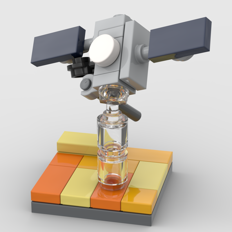 LEGO MOC 1:110 Solar Terrestrial Relations Observatory Satellite (v2 ...
