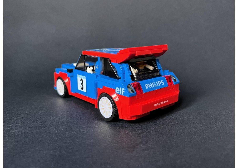 LEGO MOC Renault 5 Maxi Turbo - Speed Champions 8 Studs wide by AbFab74 ...