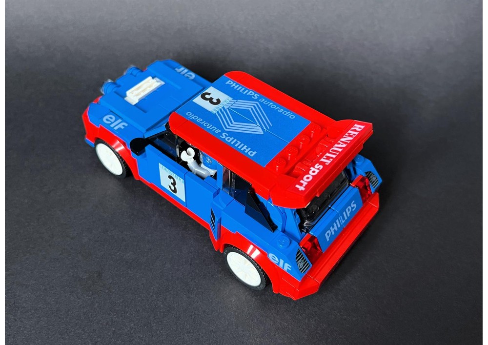 LEGO MOC Renault 5 Maxi Turbo - Speed Champions 8 Studs wide by AbFab74 ...