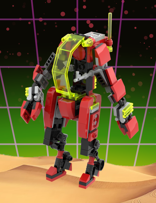 LEGO MOC M-Tron Utility Mech by sahag | Rebrickable - Build with LEGO