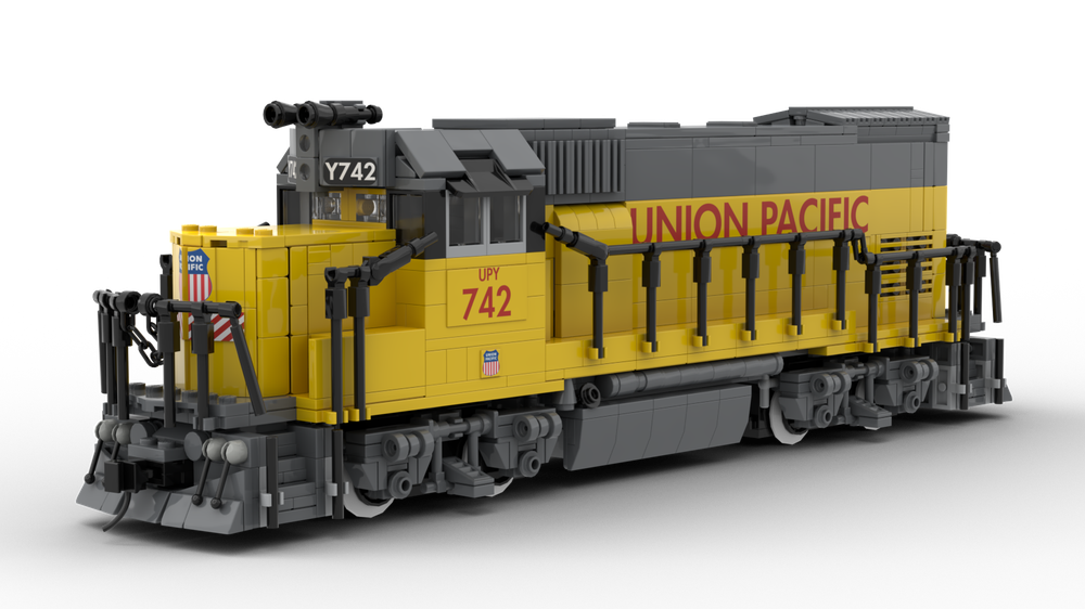 LEGO MOC Union Pacific GP15 by Yellow.LXF | Rebrickable - Build with LEGO