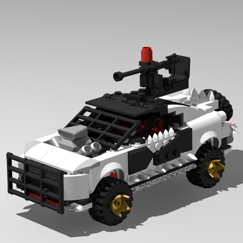 LEGO MOC 76896 Nissan GTR Mad Max Custom by EnzoBricks | Rebrickable ...