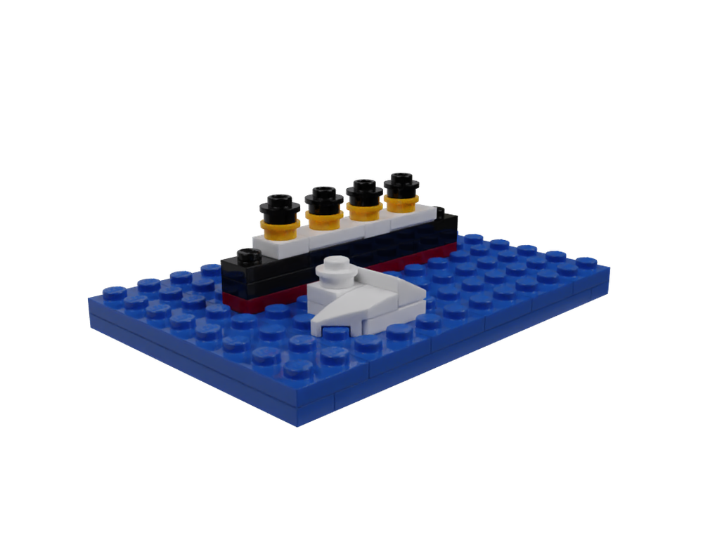 LEGO MOC Micro Titanic 10294 Alt by TerribleMOCs | Rebrickable - Build ...