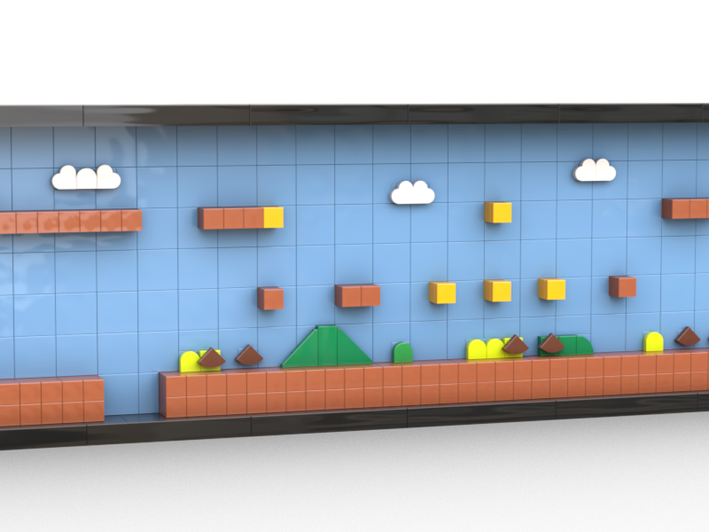 LEGO MOC-104708 Super Mario Bros. World 1-1 by cczone | Rebrickable ...