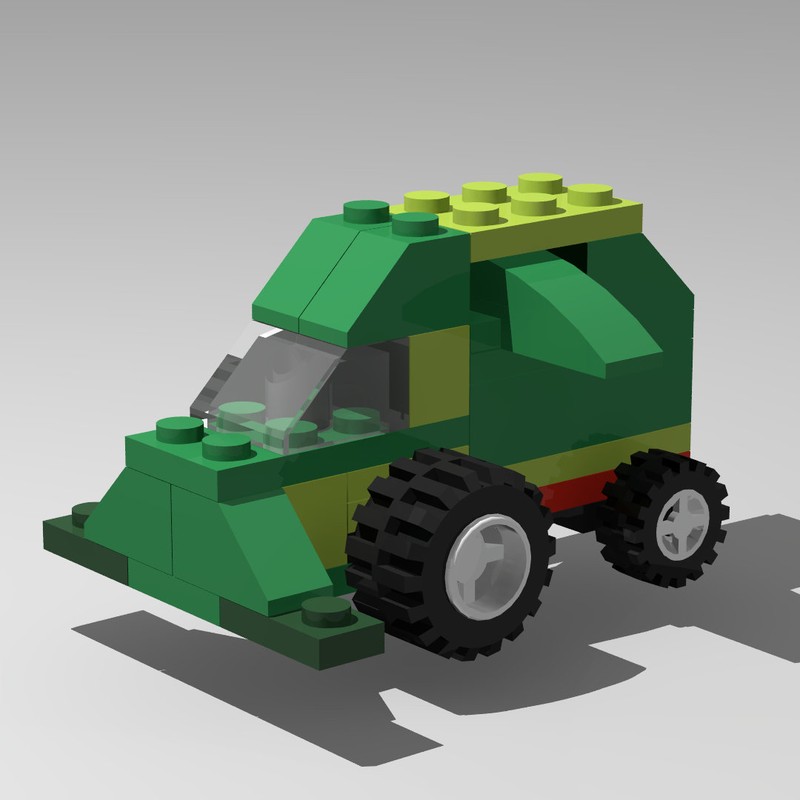 LEGO MOC 10708 Combine Harvester by EnzoBricks | Rebrickable - Build ...