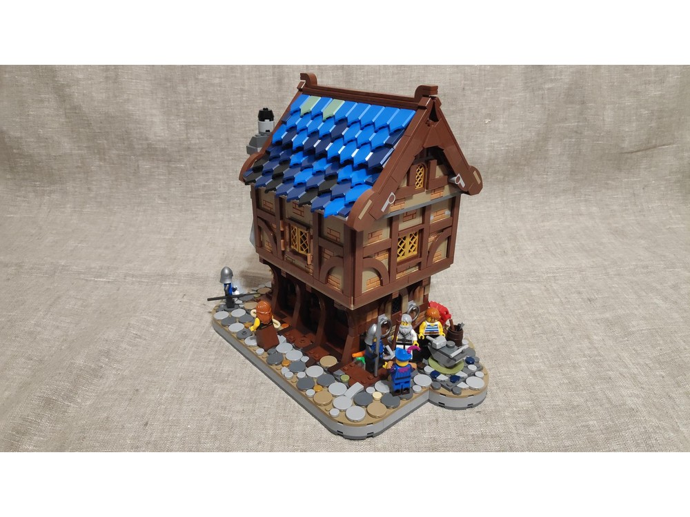 LEGO MOC Medieval Castle: Stables by Fantasts | Rebrickable - Build ...
