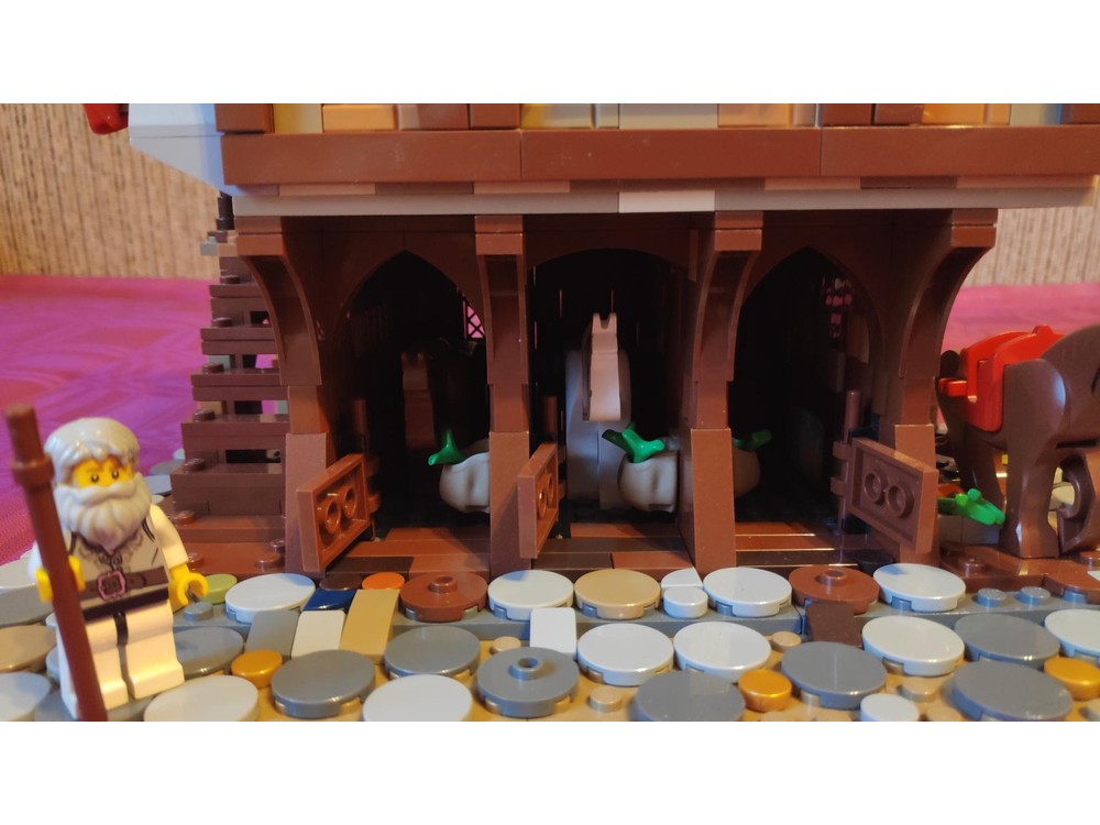 LEGO MOC Medieval Castle: Stables by Fantasts | Rebrickable - Build ...