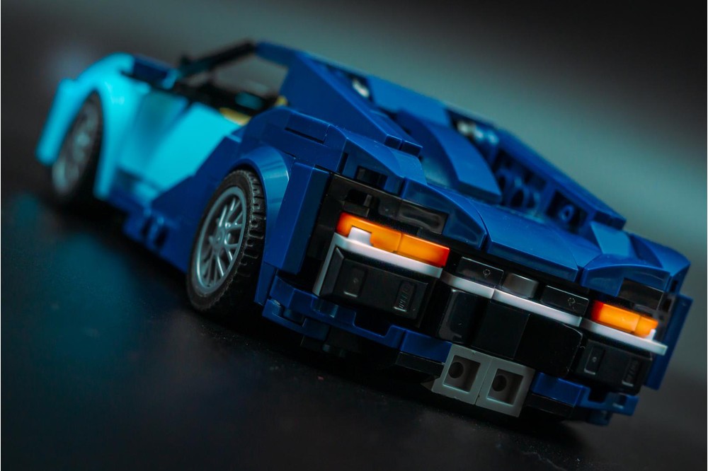 Lego Moc Bugatti Chiron Blue 2 Tone By Nv Carmocs Rebrickable Build