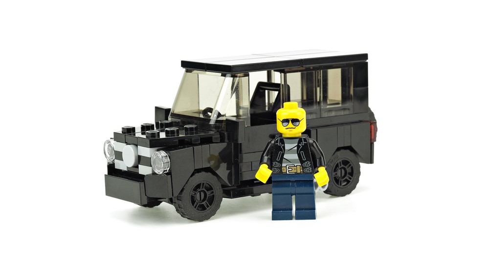 Lego Moc Black Suv By Demarco Rebrickable Build With Lego
