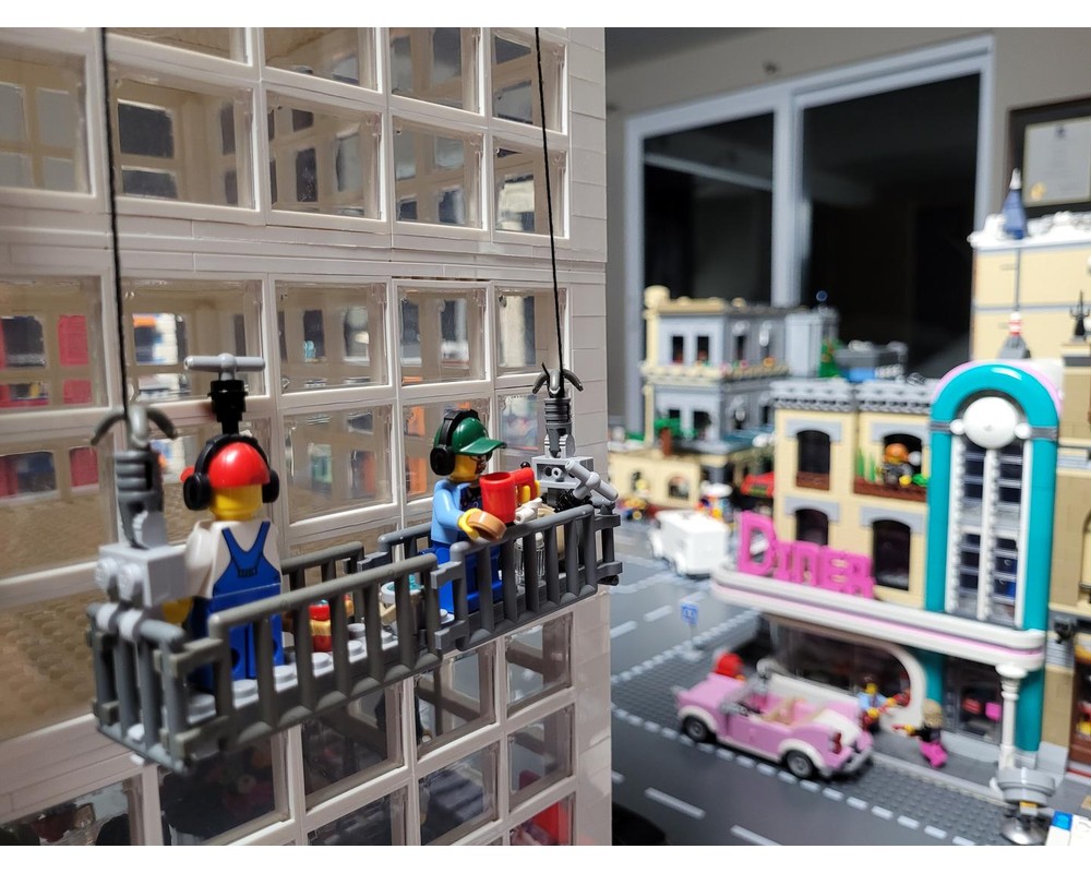 LEGO MOC #18 - Downtown - Window Washer Boom by LA_Studios ...