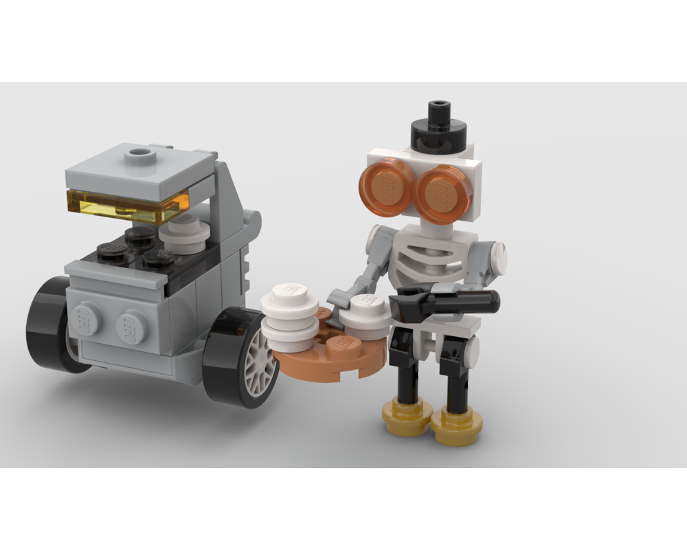 LEGO MOC Ninjago Dumpling Bot by xLilxFoxx | Rebrickable - Build with LEGO