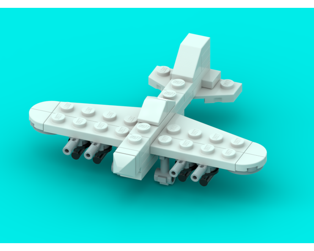 LEGO MOC Mini Hawker Typhoon by Mr_Mnoymen | Rebrickable - Build with LEGO