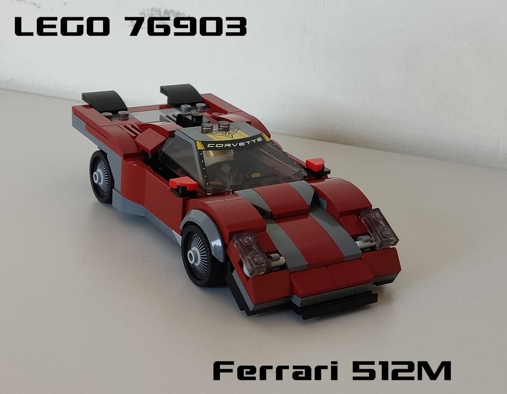 LEGO MOC 76903 Ferrari 512M by Kirvet | Rebrickable - Build with LEGO