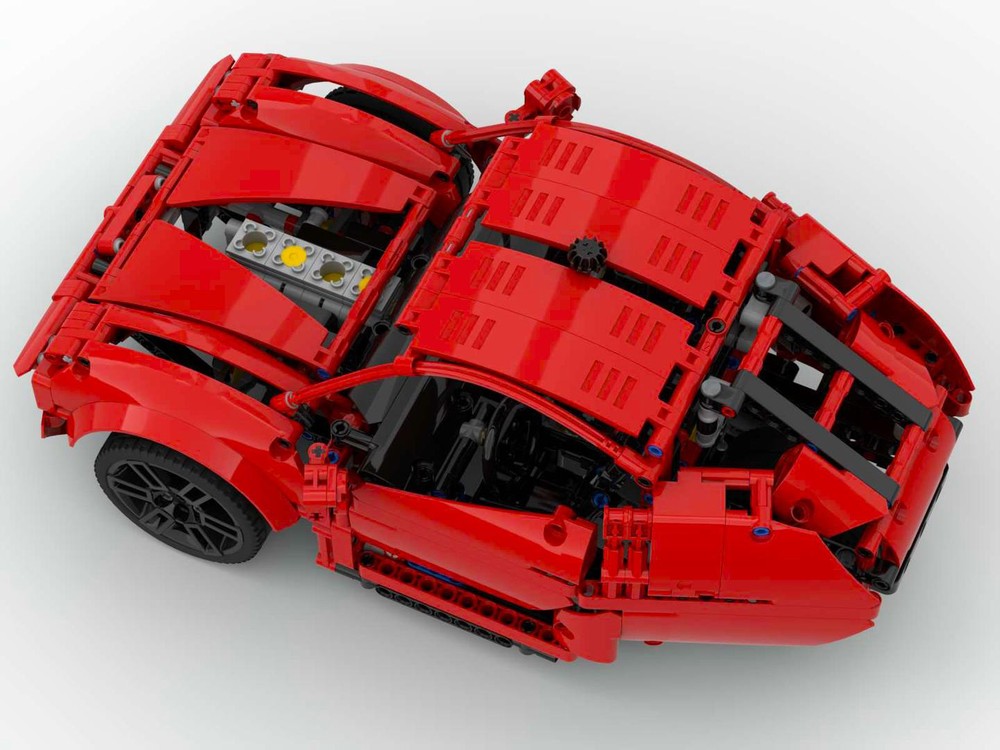 Lego Moc Three Wheel Car By Paave Rebrickable Build With Lego