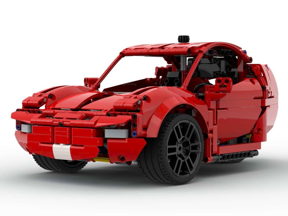 Lego Moc Three Wheel Car By Paave Rebrickable Build With Lego