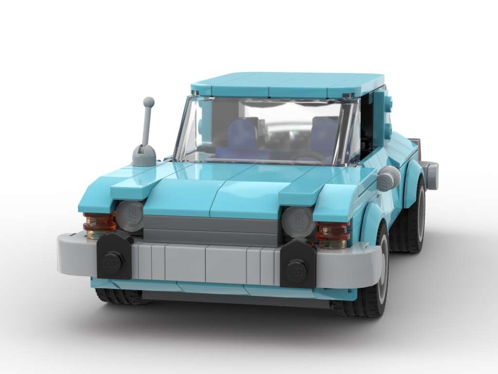 LEGO MOC Underdog Pacer - Medium Azure by IBrickedItUp | Rebrickable ...