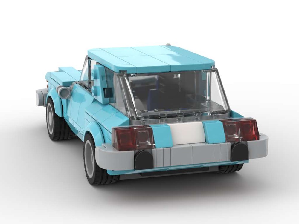 LEGO MOC Underdog Pacer - Medium Azure by IBrickedItUp | Rebrickable ...