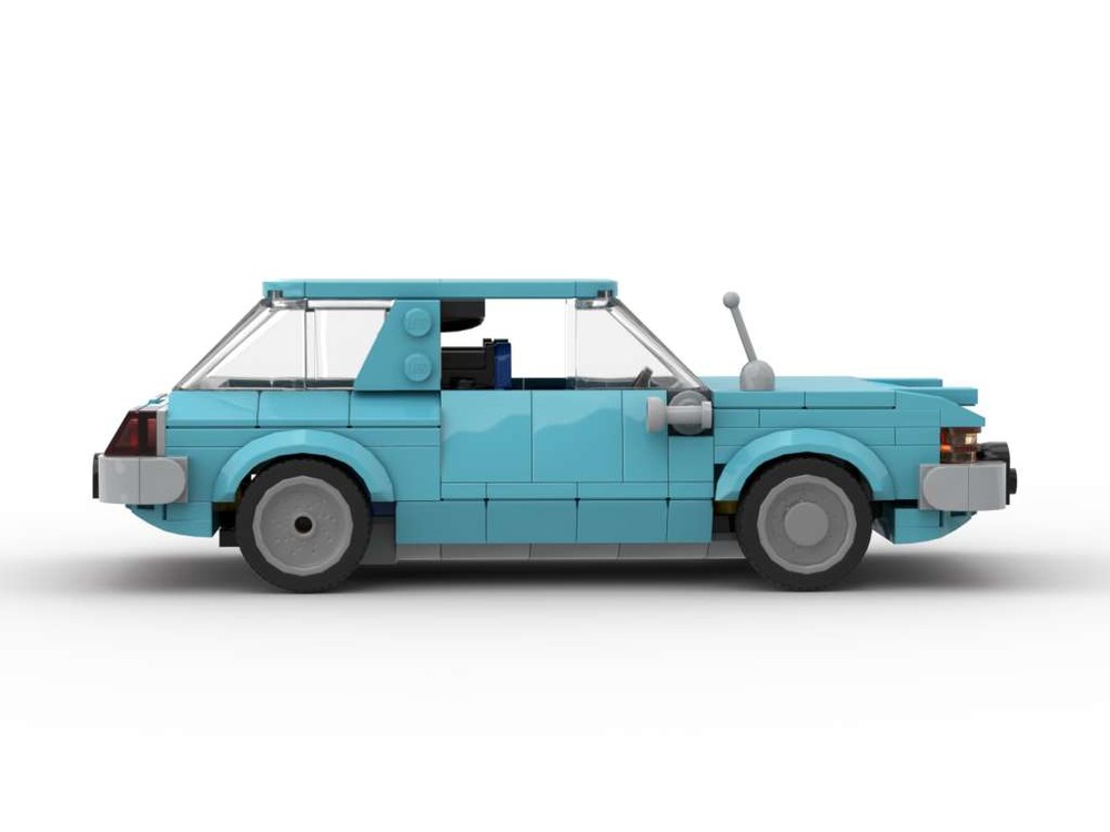 LEGO MOC Underdog Pacer - Medium Azure by IBrickedItUp | Rebrickable ...