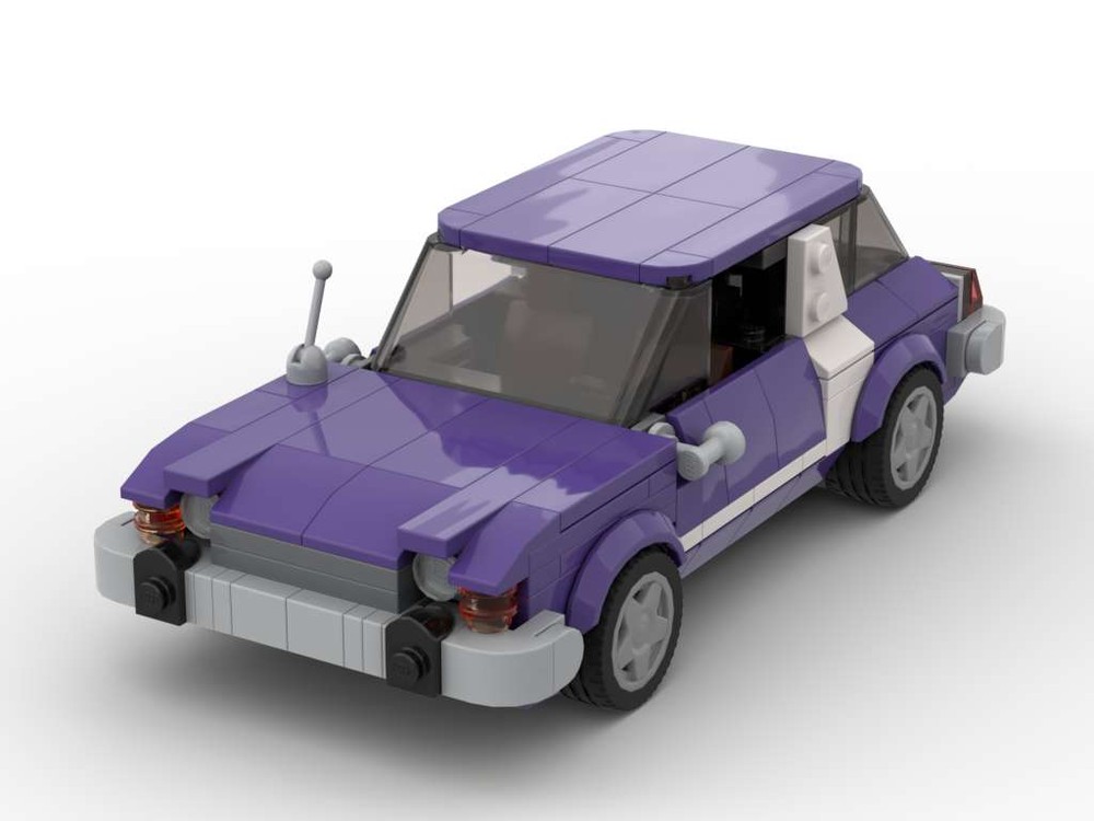 LEGO MOC Underdog Pacer - Dark Purple by IBrickedItUp | Rebrickable ...