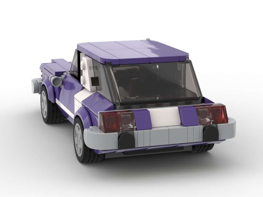 LEGO MOC Underdog Pacer - Dark Purple by IBrickedItUp | Rebrickable ...