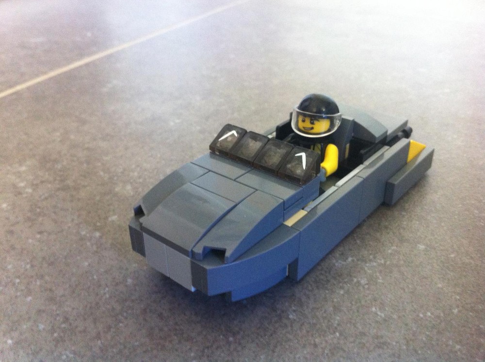 LEGO MOC 75877 Studless Speedboat by Turbo8702 | Rebrickable - Build ...
