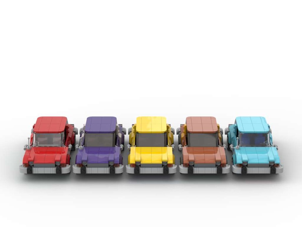 LEGO MOC AMC Pacer - Set of Five Colors by IBrickedItUp | Rebrickable ...