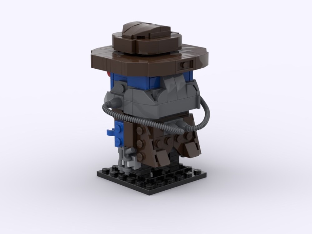 LEGO MOC Cad Bane Brickheadz by RandomDude | Rebrickable - Build with LEGO