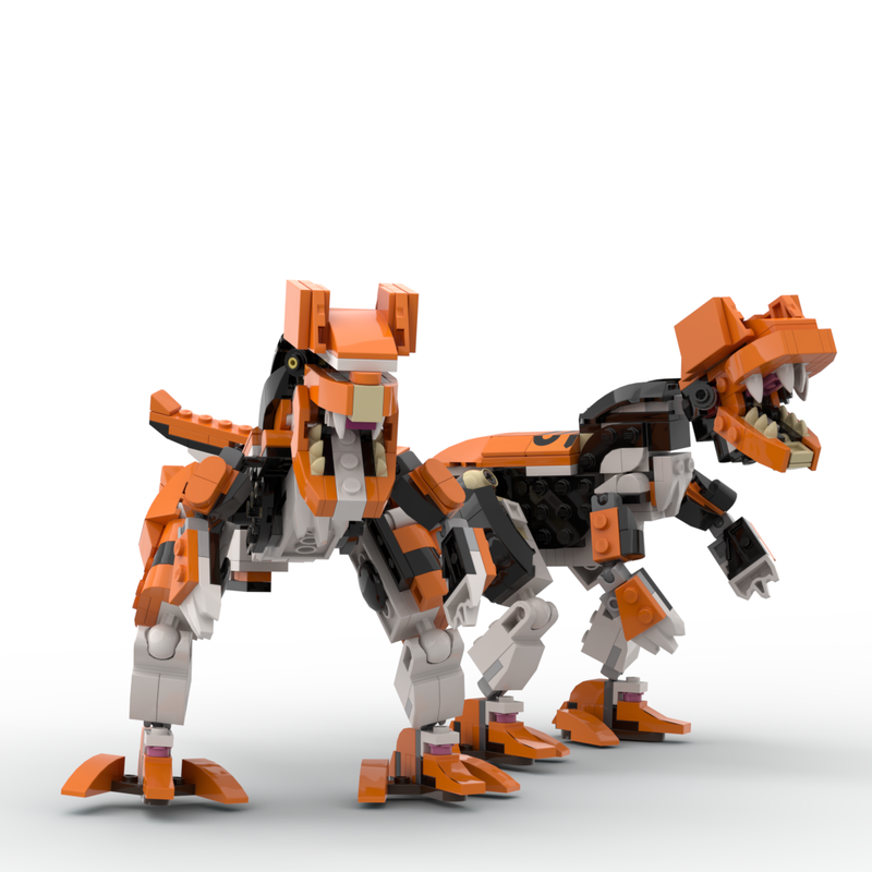 LEGO MOC Dilophosaurus Duo , 31129 Alternate Build by Macharius ...