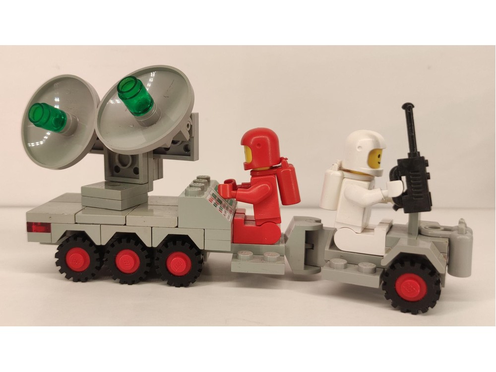 LEGO MOC Articulated Radar Truck by paalrise | Rebrickable - Build with ...