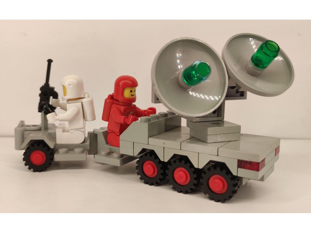 LEGO MOC Articulated Radar Truck by paalrise | Rebrickable - Build with ...