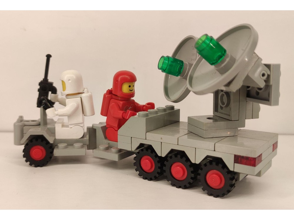 LEGO MOC Articulated Radar Truck by paalrise | Rebrickable - Build with ...