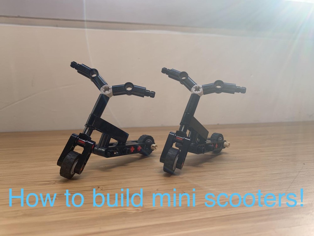 LEGO MOC Mini scooter by LegoLounge | Rebrickable - Build with LEGO