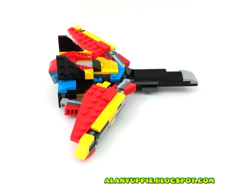 Lego Moc Transformer Space Cruiser From Lego Creator 31124 Super Robot