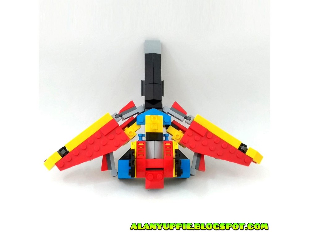 Lego Moc Transformer Space Cruiser From Lego Creator 31124 Super Robot
