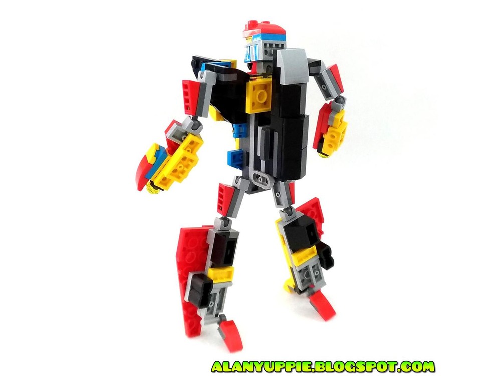 Lego Moc Transformer Space Cruiser From Lego Creator 31124 Super Robot