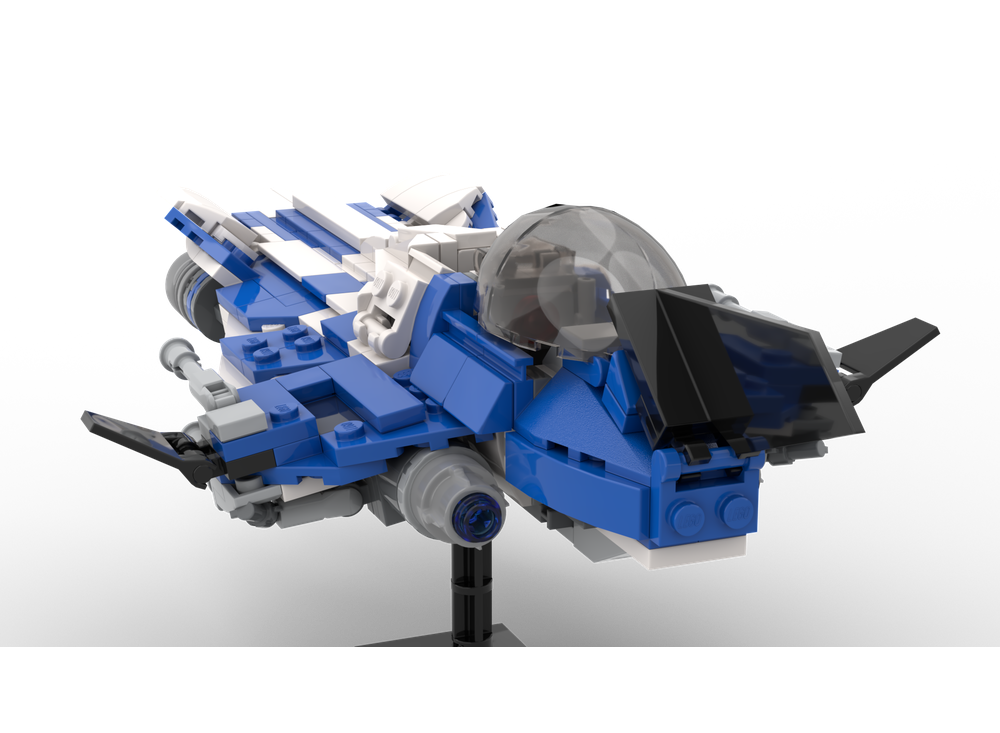 LEGO MOC Azure Angel Delta 7 Starfighter by 2bricksofficial ...