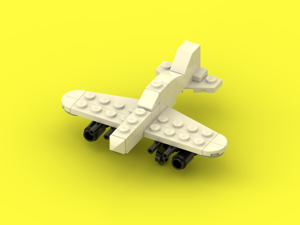 LEGO MOC Mini Hawker Hurricane by Mr_Mnoymen | Rebrickable - Build with ...
