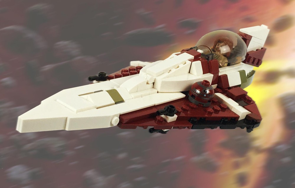 LEGO MOC Delta 7 Aethersprite Starfighter by 2bricksofficial ...