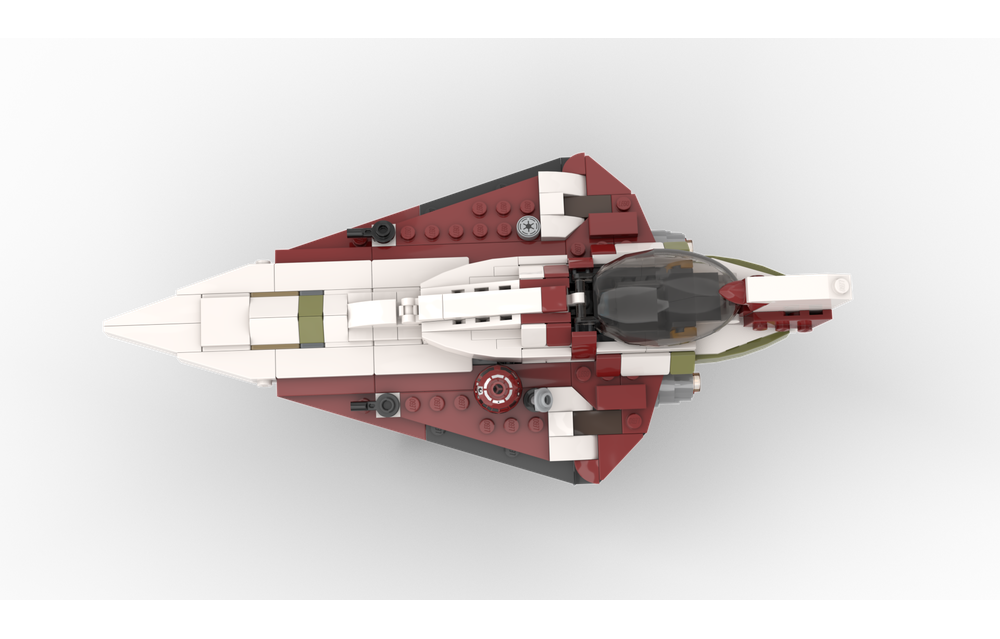 LEGO MOC Delta 7 Aethersprite Starfighter by 2bricksofficial ...