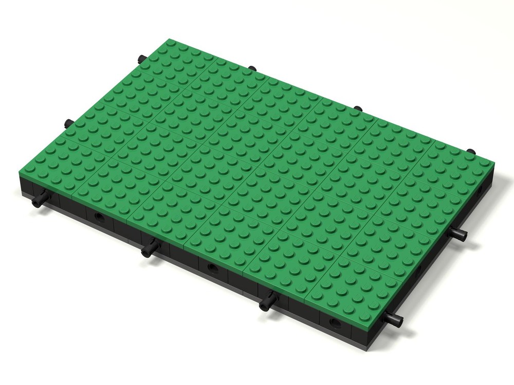 LEGO MOC Modular baseplate - 16 x 24 by Dybowskyia | Rebrickable ...