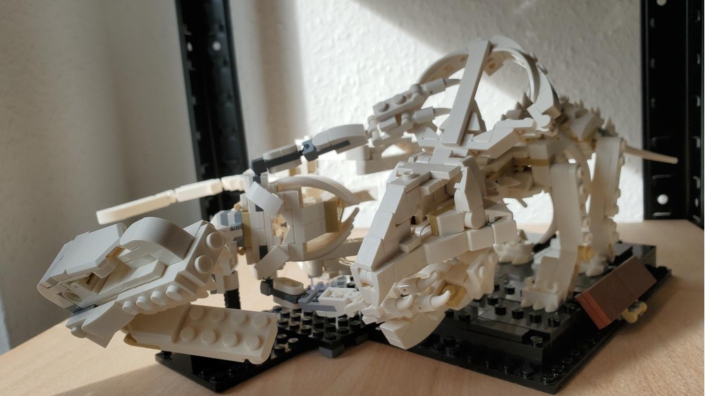 LEGO MOC Velociraptor VS Protoceratops Fossil MOC (Separated Models ...
