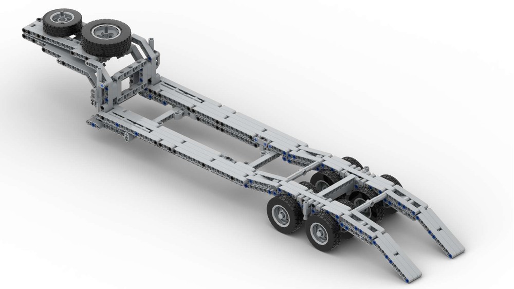 LEGO MOC MAZ-537 semi trailer (MAZ/ChMZASP 5247G) by Stinkwell Exhaust ...