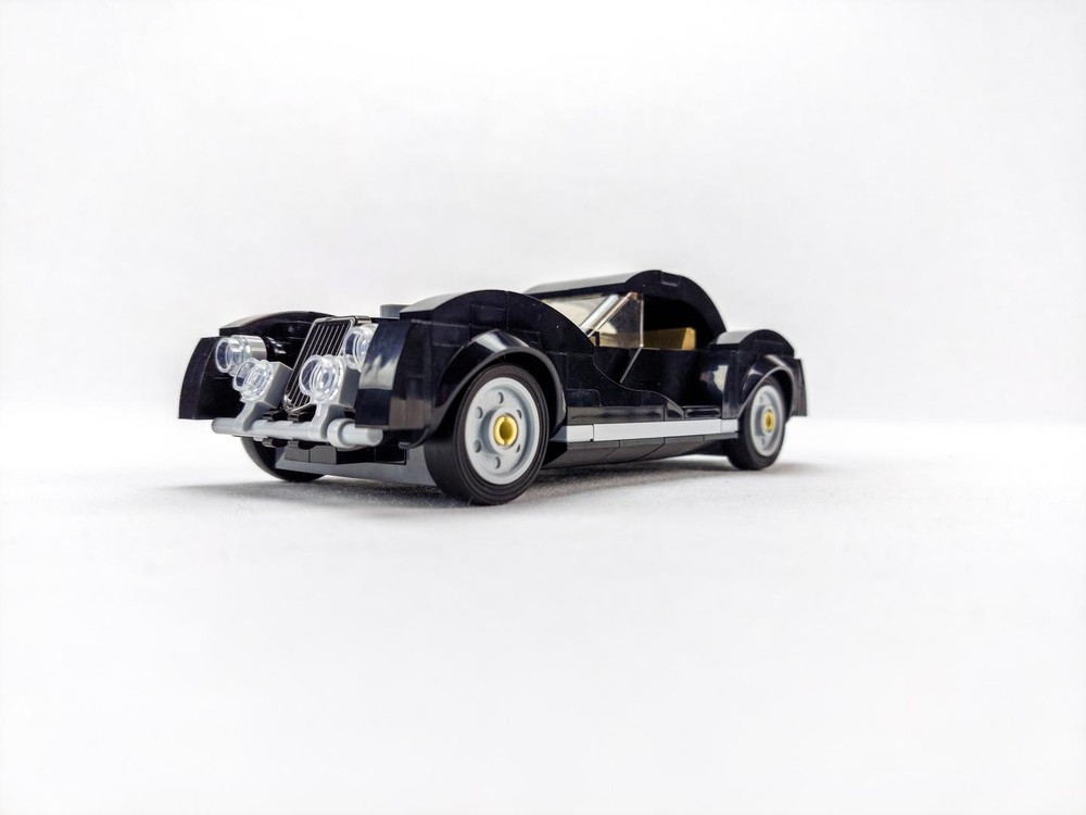 Lego Moc Vintage Sports Car By Sfhbricks Rebrickable Build With Lego