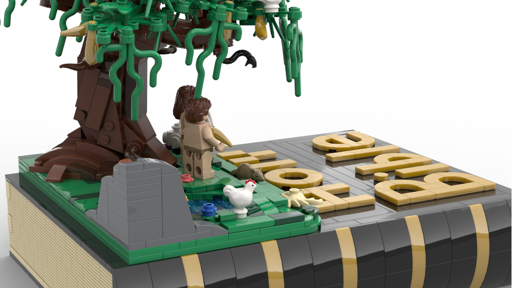 LEGO MOC The Holy Bible Adam and Eve by legoalfactotum | Rebrickable ...