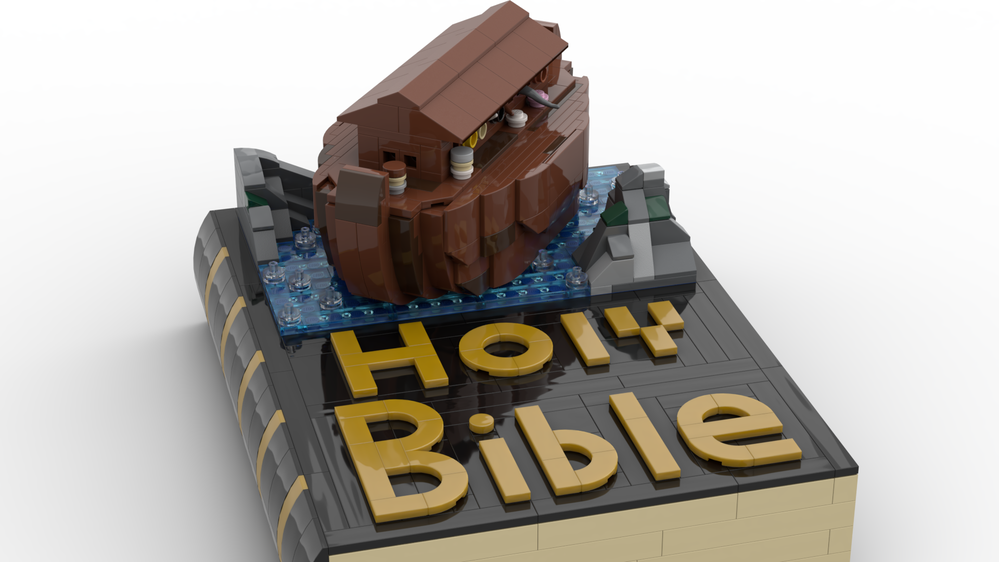 LEGO MOC The Holy Bible Noah's Ark by legoalfactotum | Rebrickable ...