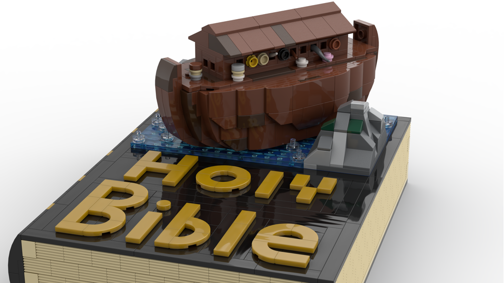 LEGO MOC The Holy Bible Noah's Ark by legoalfactotum | Rebrickable ...