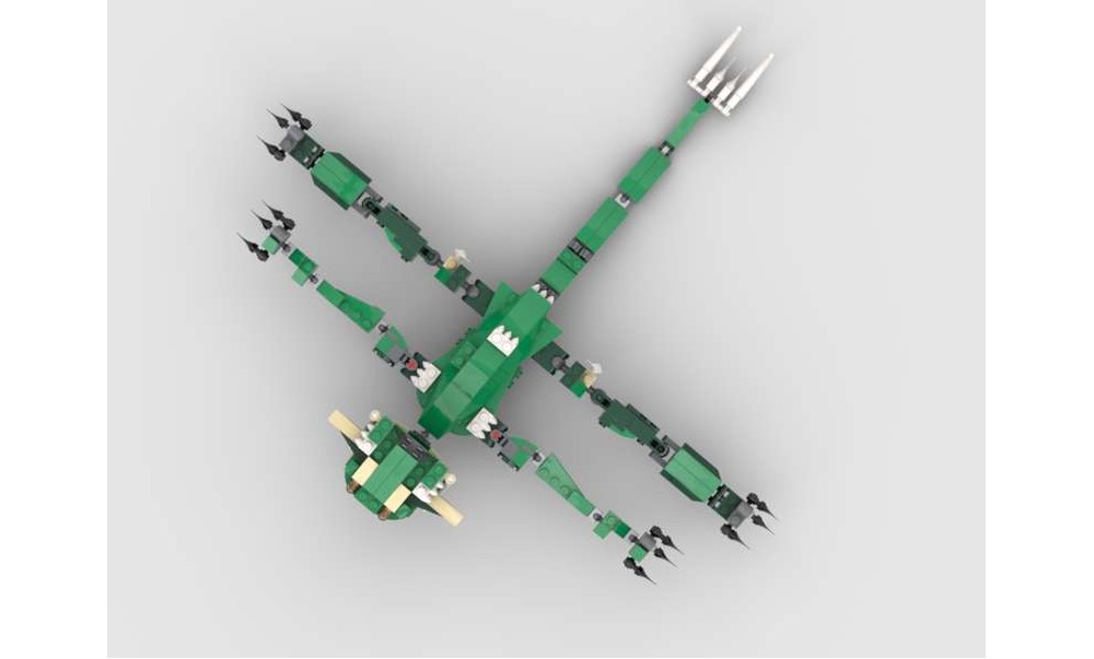 LEGO MOC Sando Aqua Monster by jlherbst77 | Rebrickable - Build with LEGO